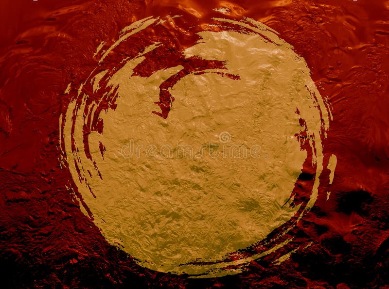 Dark Gold Paint Textured Water Stock Illustration - Illustration of ...