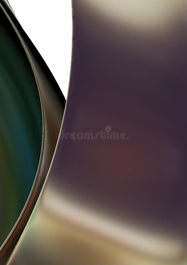 Dark Gold Thin Metal Twisting and Bending Abstract, Dramatic, Modern ...