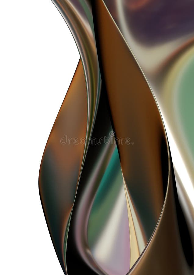 Dark Gold Thin Pointed Wide Metal Plate Abstract, Dramatic, Modern ...