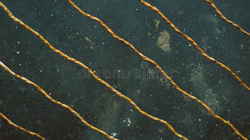 Dark Gold Wire Mesh on Concrete Texture for Design Inspiration Stock ...