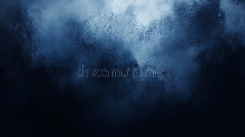 A Dark Gradient Background Shifting from Deep Midnight Blue To Rich ...