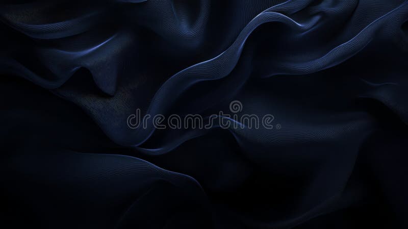 A Dark Gradient Background Shifting from Deep Midnight Blue To Rich ...