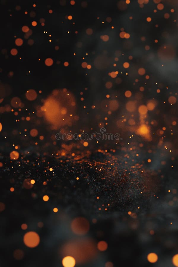 A Dark Gradient Background with Subtle Glowing Particles for Depth ...