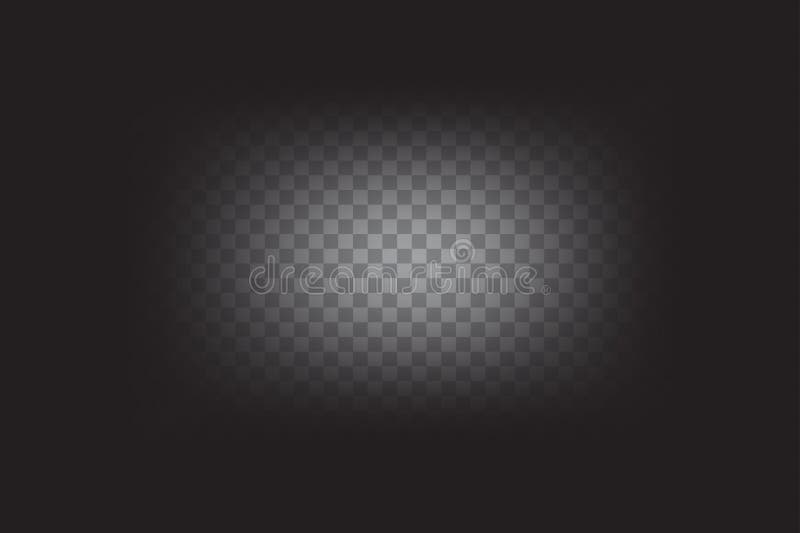 Dark Gradient Background. Transparent Grid Pattern. Faded Vignette ...