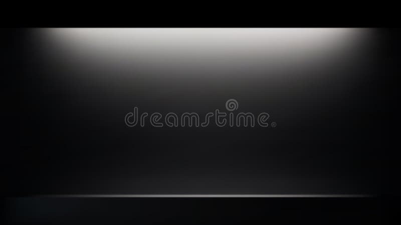 Dark Gradient Background Vector. Black Gradient Studio Illustration ...