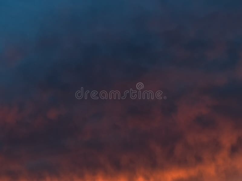 Dark Gradient Of The Evening Sky. Colorful Cloudy Sky At Sunset. Sky ...