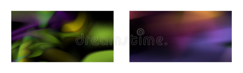 Dark Gradient. Multi-colored Smoke Effect. Northern Lights. Unusual ...