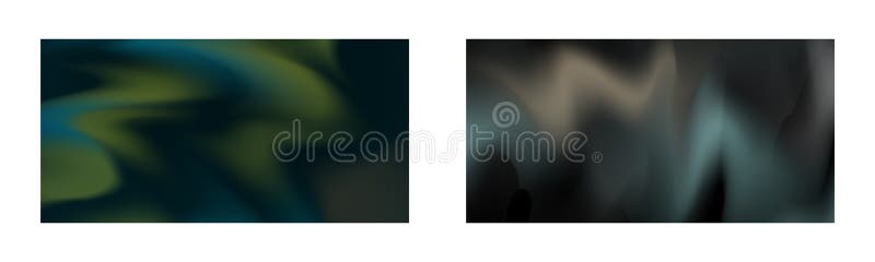 Dark Gradient. Multi-colored Smoke Effect. Northern Lights. Unusual ...