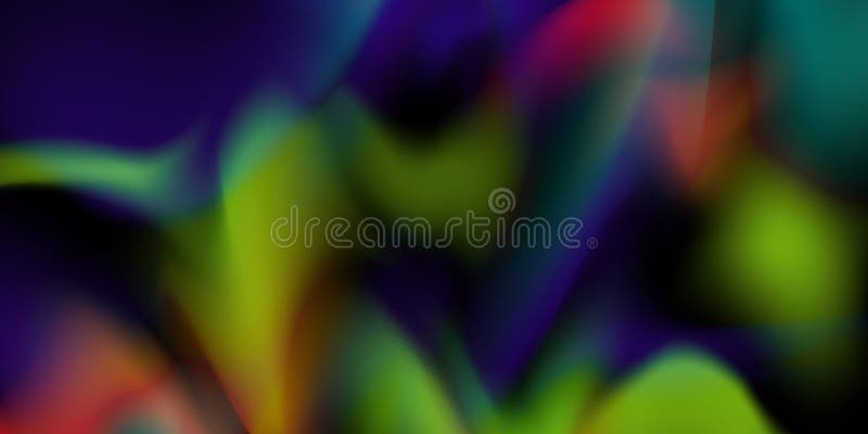 Dark Gradient. Multi-colored Smoke Effect. Northern Lights. Unusual ...