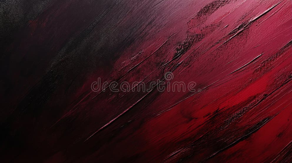 A Dark Gradient of Rich Wine Red Transitioning To Black, with Subtle ...