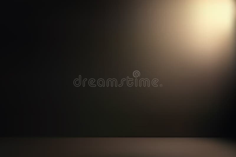 Dark Gradient Studio Room Background with Subtle Lighting Stock ...