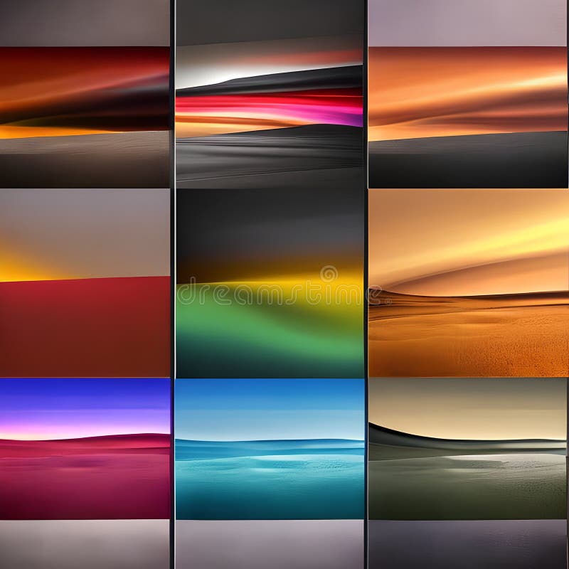 A Gradient of Rich, Deep Blues Merging into a Dark, Mysterious Abyss4 ...