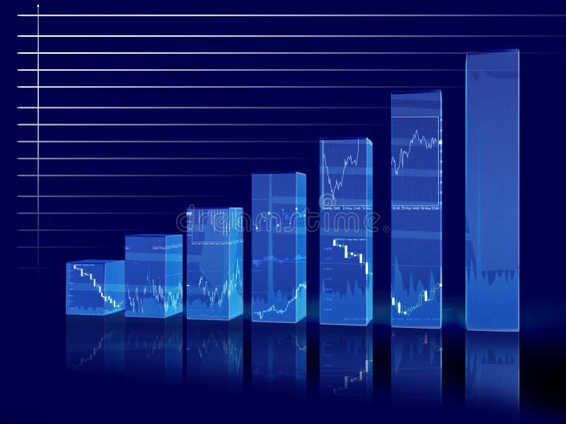 Forex chart stock illustration. Illustration of financial - 18044097