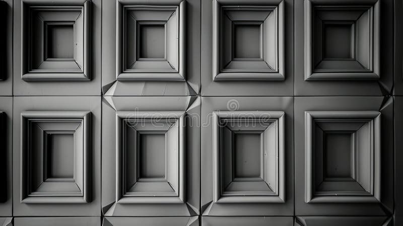 Dark Graphite Grey Abstract Textured Geometric Stepped Background Stock ...