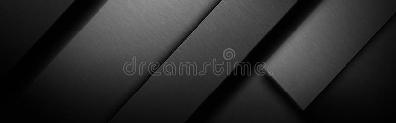 Dark Gray Background, Brushed Metal Texture Stock Illustration ...