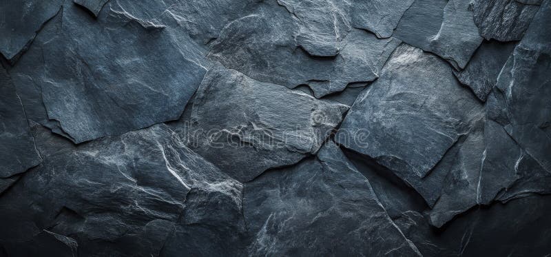 Dark Gray and Blue Stone Texture Background Stock Illustration ...
