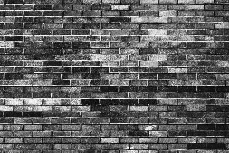 Dark Gray Brick Wall, Frontal Background Texture Stock Photo - Image of ...