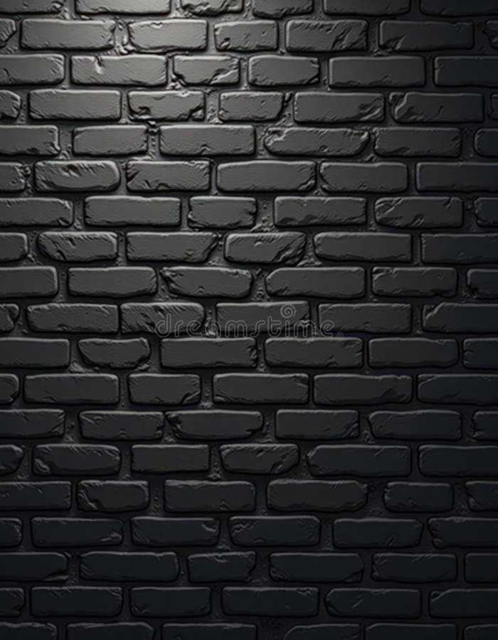 Dark Gray Brick Wall Texture Background. High-quality Image Perfect for ...