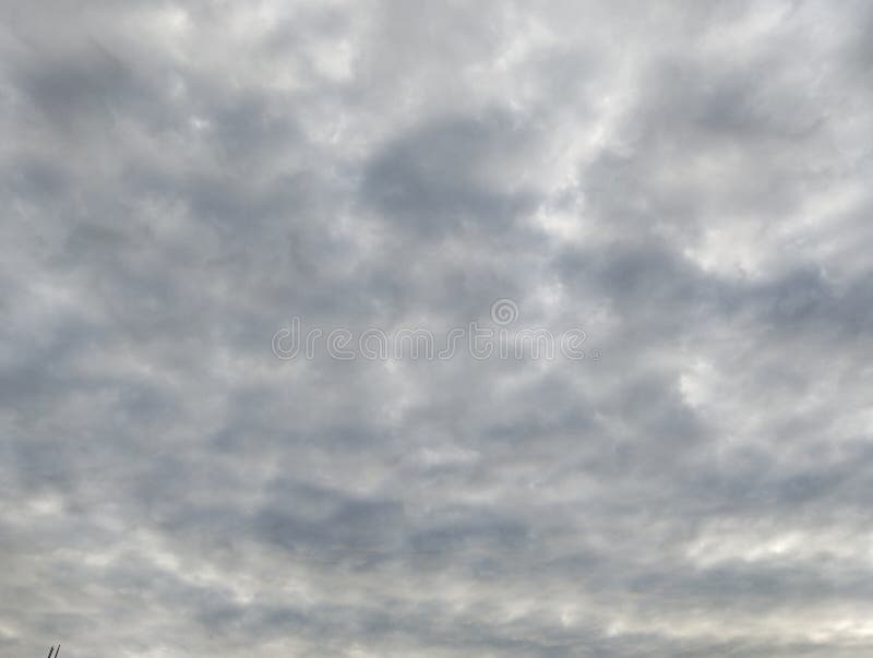 Dark Clouds As a Sign of Rain Stock Image - Image of weather, people ...