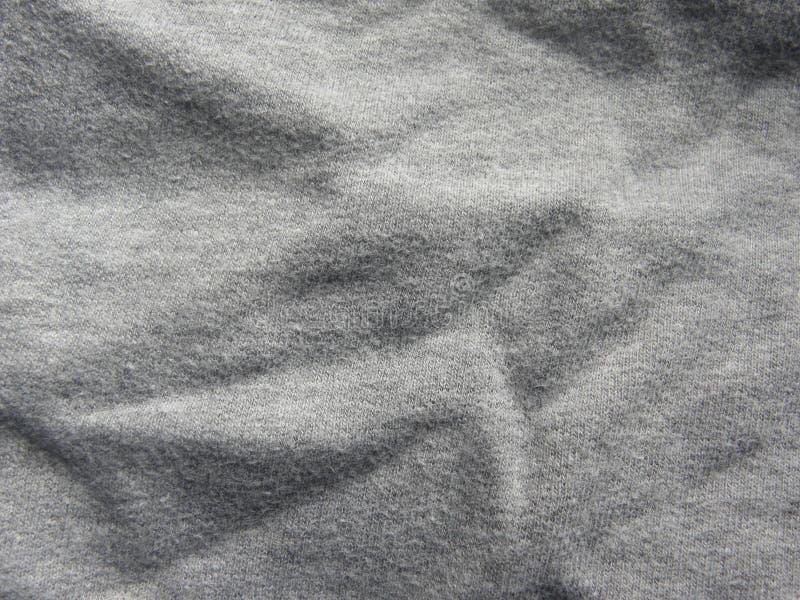 Dark Gray Color Soft Cotton Fabric with Wrinkles Stock Photo - Image of ...