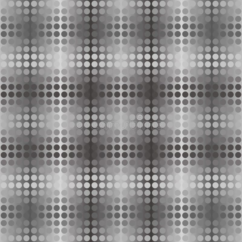 Dark Gray Dot Background. Seamless Vector Pattern Stock Vector ...