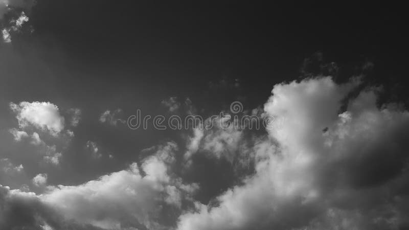 Dark Gray Dramatic Sky Whith Clouds Summer Cloudscape Natural ...