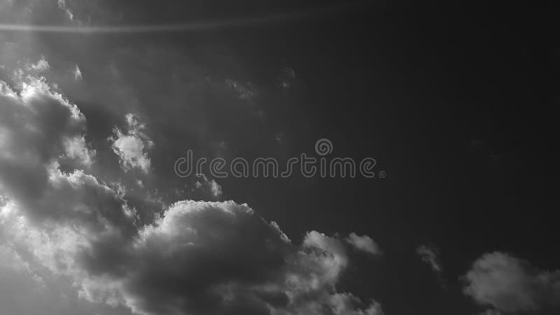 Dark Gray Dramatic Sky Whith Clouds Summer Cloudscape Natural ...