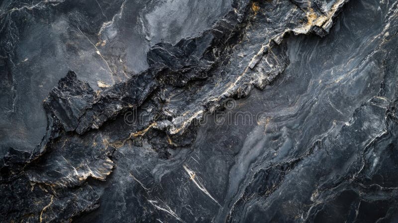 Dark Gray and Gold Stone Texture Background Stock Illustration ...