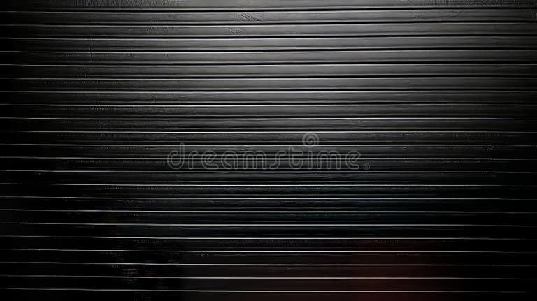 Dark Gray Horizontal Stripes Background with Gradient, Modern Wall ...