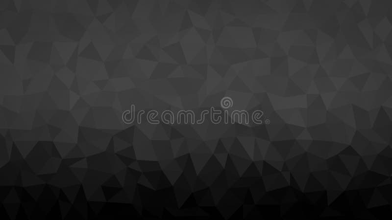 Dark Gray Low Poly Gradient Background Stock Illustration ...