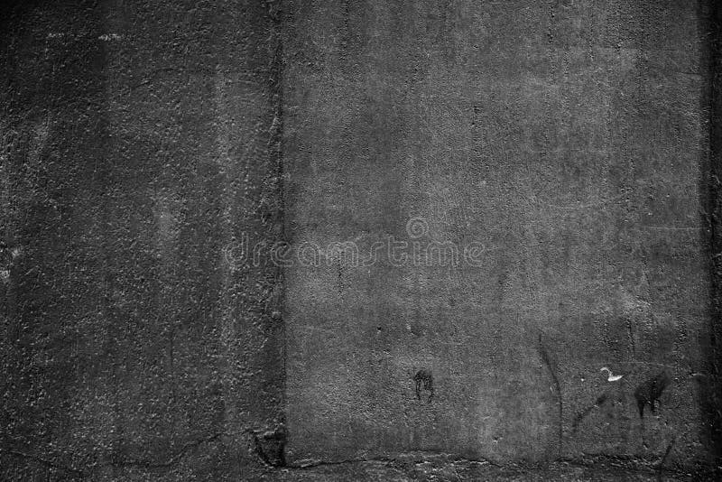 Dark Gray Plaster Finish on Concrete Wall Stock Image - Image of detail ...