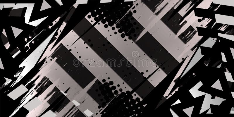 Dark Gray Racing Abstract Grunge Background Stock Illustration ...