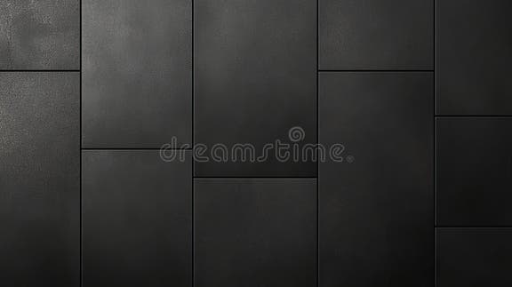 Dark Gray Rectangular Tile Wall Stock Illustration - Illustration of ...