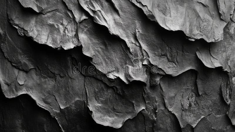 Dark Gray Rocky Surface Texture Abstract Stock Illustration ...