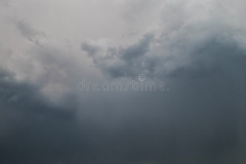 Dark Gray Sky Day Scene Dark Clouds Over Cereal Fields with Rays Stock ...