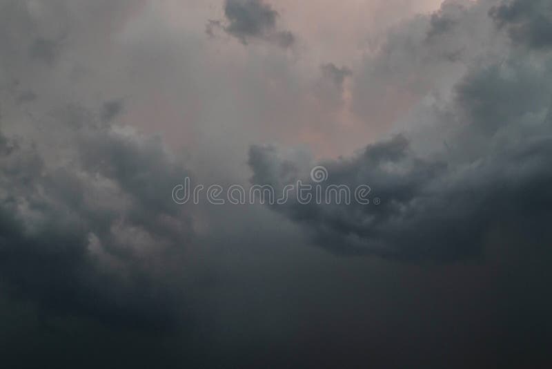 Dark Gray Sky Day Scene Dark Clouds Over Cereal Fields with Rays Stock ...