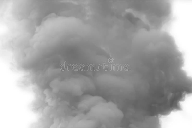 Dark Gray Smoke Clouds Texture Stock Photo - Image of explosion, damage ...