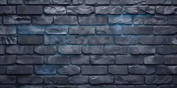 Dark Gray Stone Brick Wall Texture Background Stock Image - Image of ...