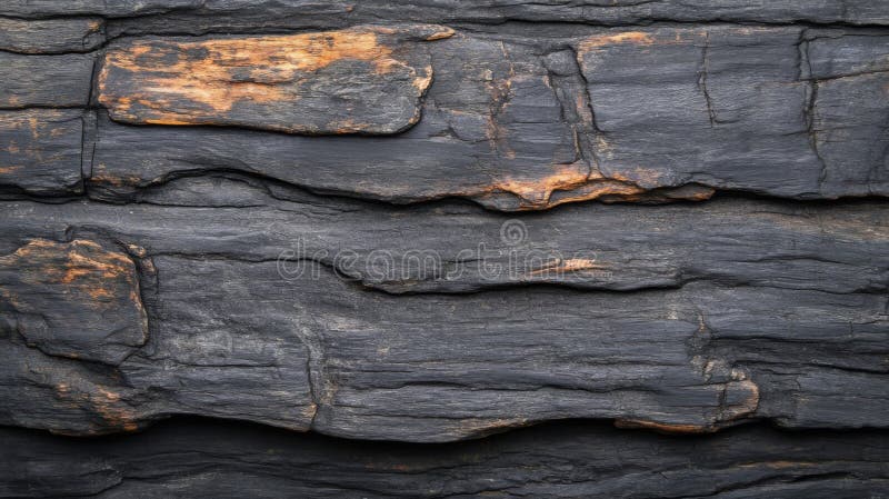 Dark Gray Stone Layers Showing Texture and Color Variations Stock ...
