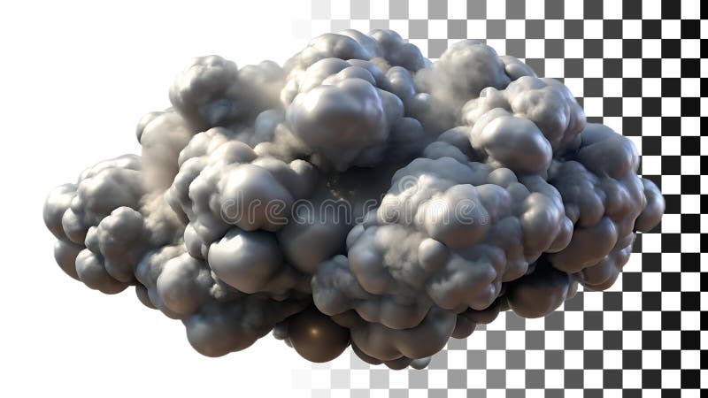 Dark Gray Storm Cloud Bumpy Texture Dramatic Weather Sky Png ...