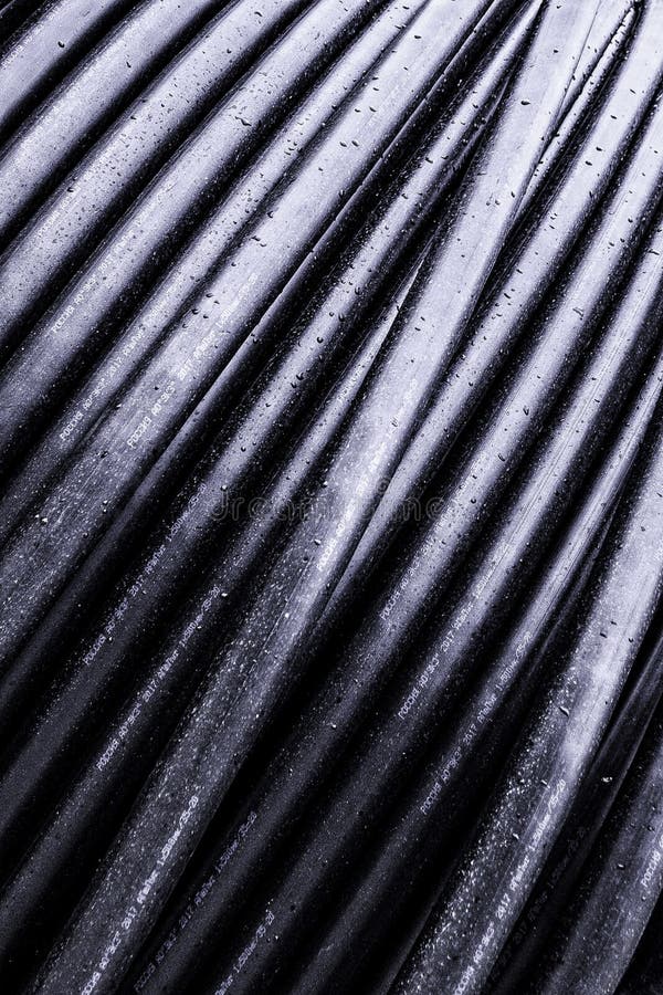 Dark Gray Texture, Electric Cable Macro Frame Stock Image - Image of ...