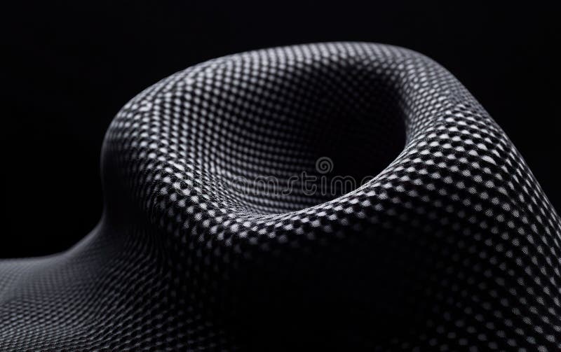 Dark Gray Textured Surface with Concave Shape Stock Illustration ...