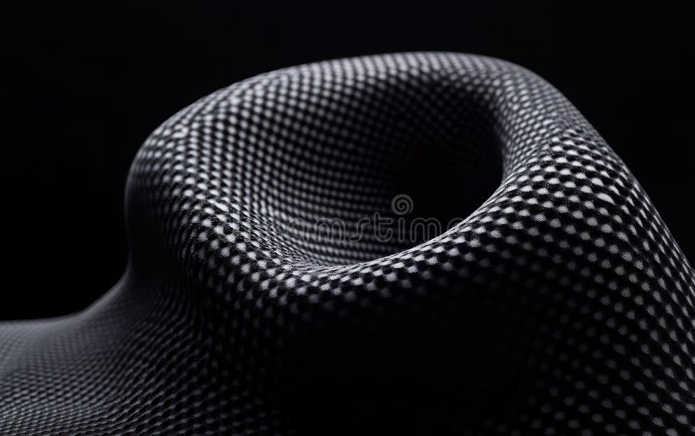 Dark Gray Textured Surface with Concave Shape Stock Illustration ...