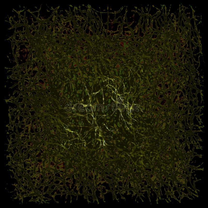 Dark Green Abstract Mess-up Background Stock Illustration ...