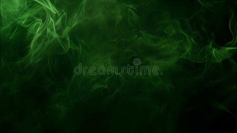 Dark Green Abstract Smoky Patterns Background Visualization Abstract ...