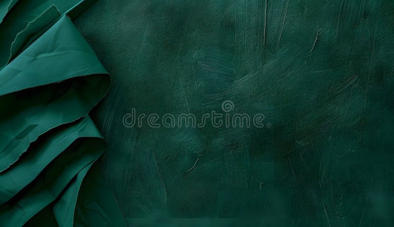 Dark Green Background with Copy Space for Design Stock Illustration ...