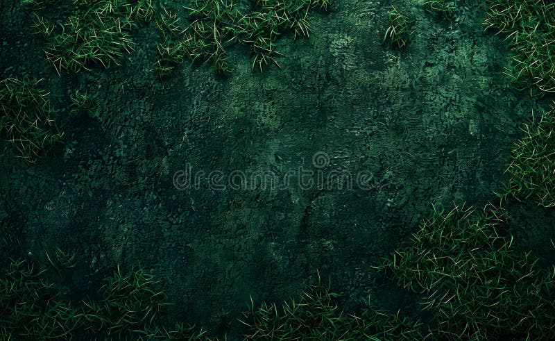 Dark Green Grass Texture Background Stock Illustration - Illustration ...