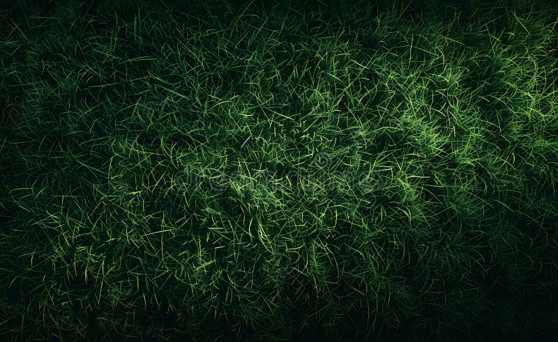 Dark Green Grass Texture Seamless Pattern Stock Illustration ...