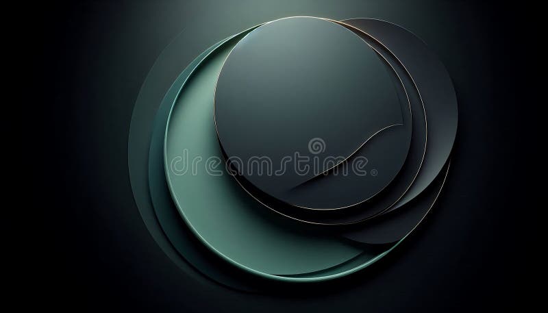 Dark Green Background with Soft Gradients, Bold and Professional Mockup ...