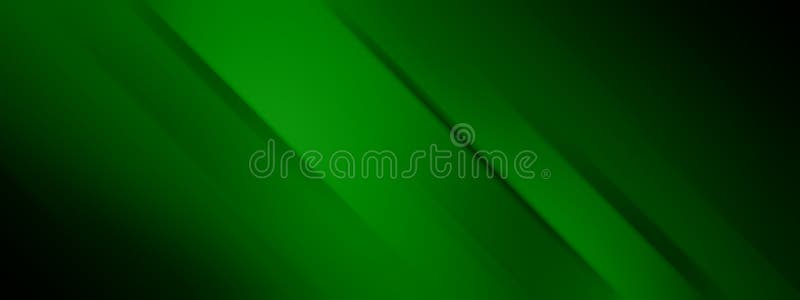 Dark Green Background for Wide Banner Stock Illustration - Illustration ...